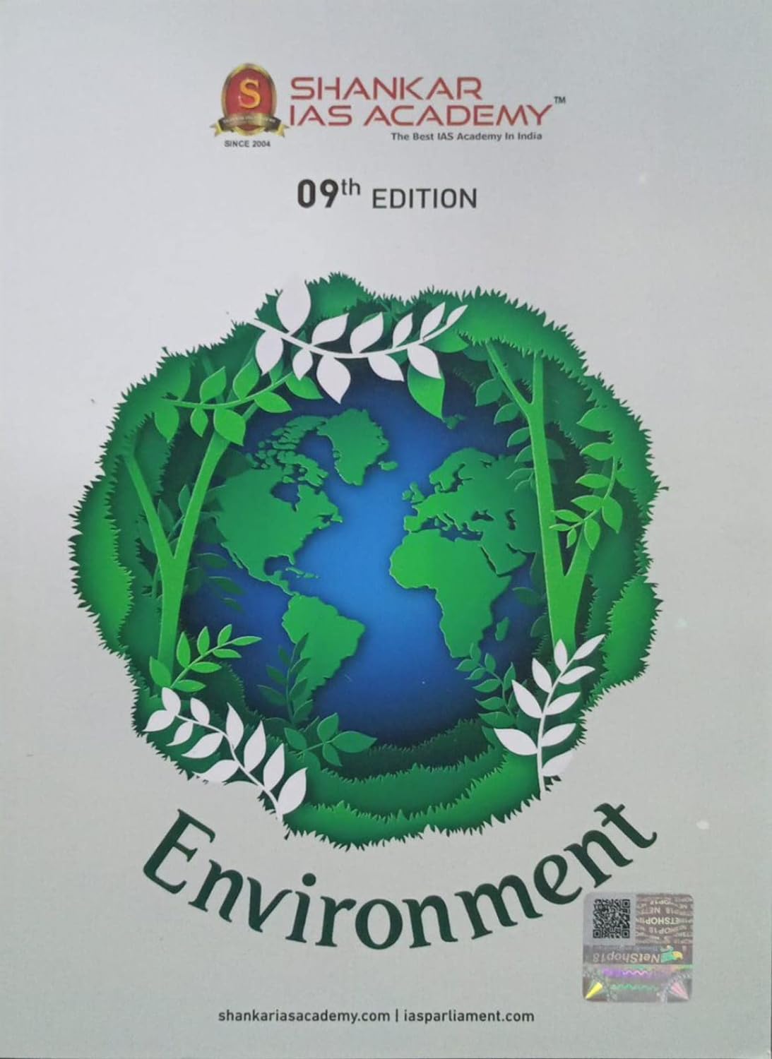 Shankar Ias Environment 9th Edition Paperback English Book 2024 ...