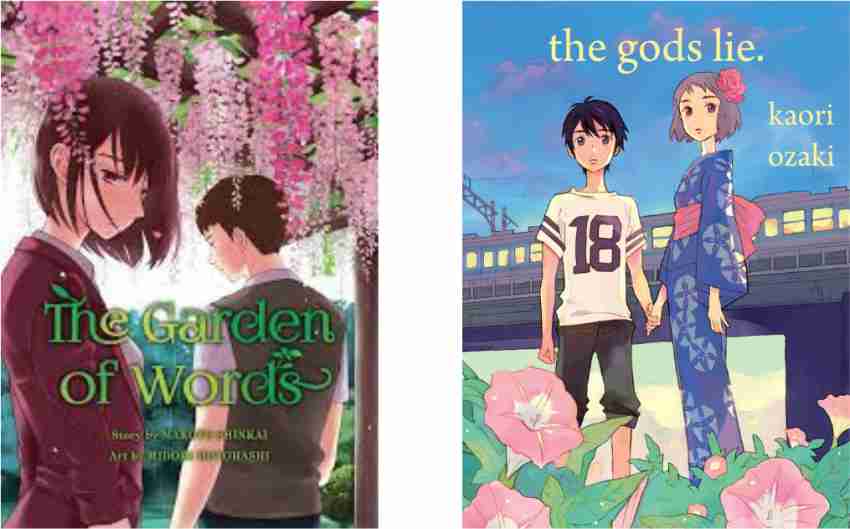 2 Book Set Collection The Gods Lie + The Garden of Words – Bindass Books